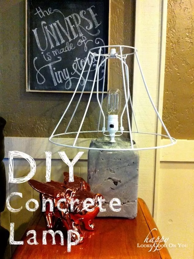 DIY Betonlampe Tutorial