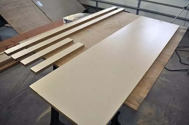 Výroba DIY betonového stolu