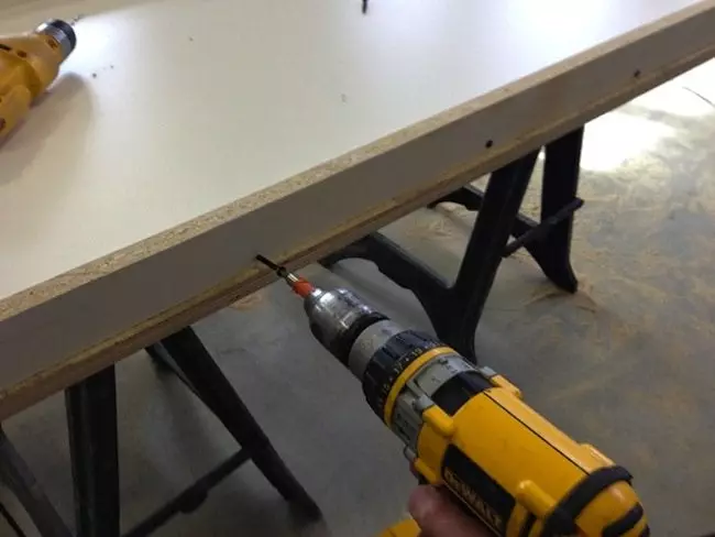 DIY 콘크리트 테이블 조립