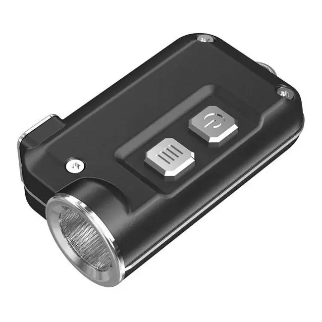 Opsi Senter Gantungan Kunci Terbaik: Senter LED Isi Ulang USB NITECORE TINI 380 Lm