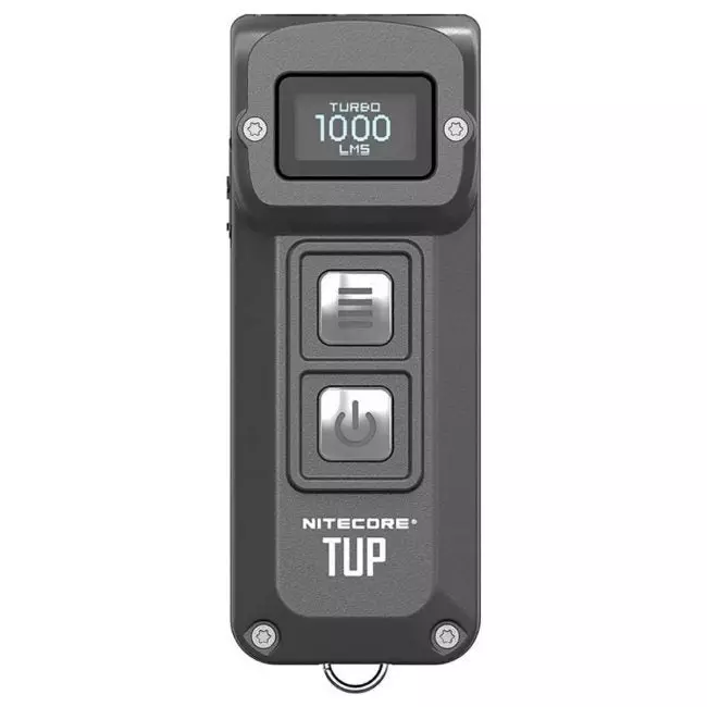 最高のキーチェーン懐中電灯オプション：Nitecore TUP1000lm小型懐中電灯