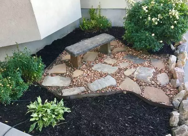 花園裡的礫石