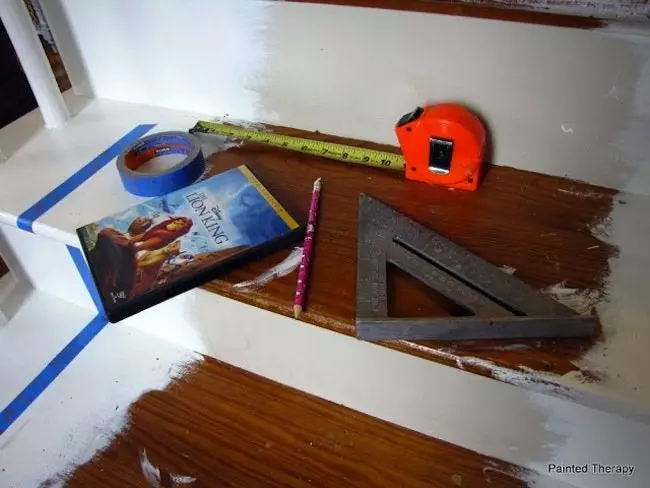 Hur man målar trappor - mittpunkt