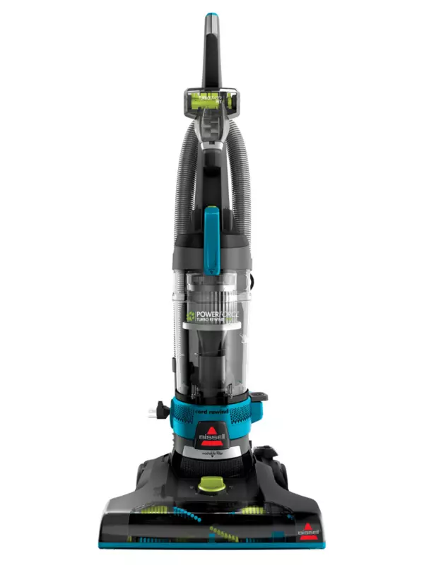 BISSELL PowerForce Helix Turbo Rewind Aspirateur sans sac pour animaux de compagnie