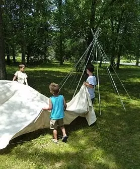 如何製作帳篷 - 裝配
