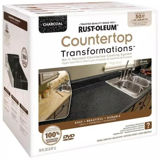 Trang điểm quầy bếp tự làm với Rustoleum Transformations - Sản phẩm
