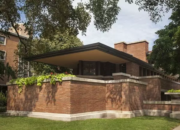Διαδικτυακή περιήγηση στο σπίτι του Frank Lloyd Wright