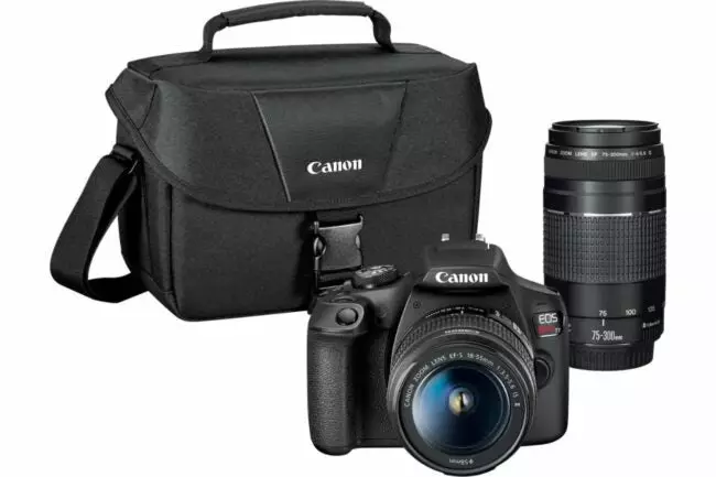 Pilihan Hadiah Perjalanan Terbaik: Canon EOS Rebel T7 DSLR