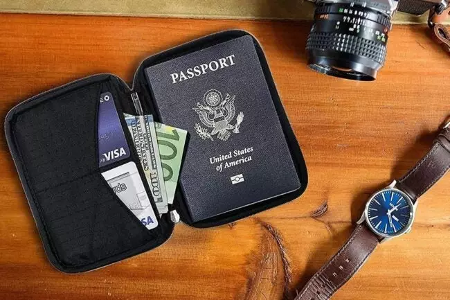 Déi bescht Rees Kaddoen Optioun: Zero Grid Passport Portemonnaie