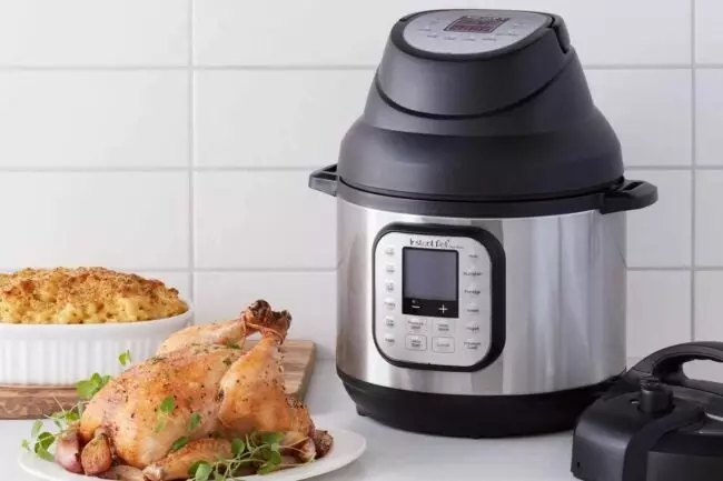 De bêste opsje foar ferkeap nei Kryst: Instant Pot Air Fryer Deksel 6 yn 1