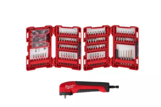 Milwaukee SHOCKWAVE Impact Duty Steel Drill and Screw Driver Set (120-Piece)
