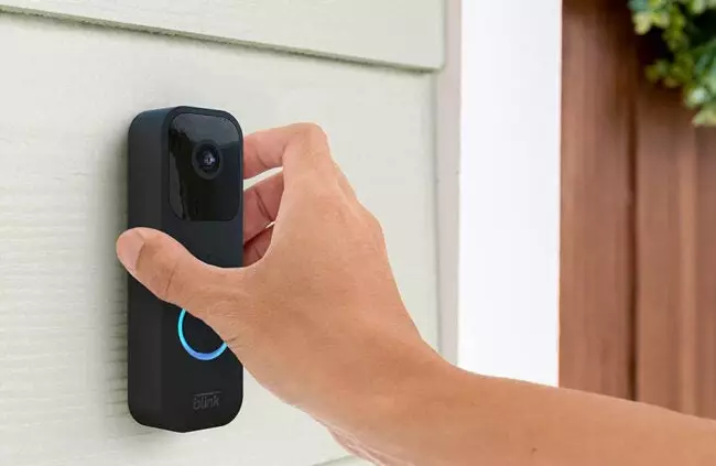 Cyber Monday Amazon Deals Optioun Blink Video Doorbell + 2 Outdoor Camera System