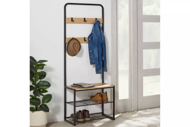 Deals Roundup 1:12 Option: Brightroom 3 Tier Entry Bench na may Hooks