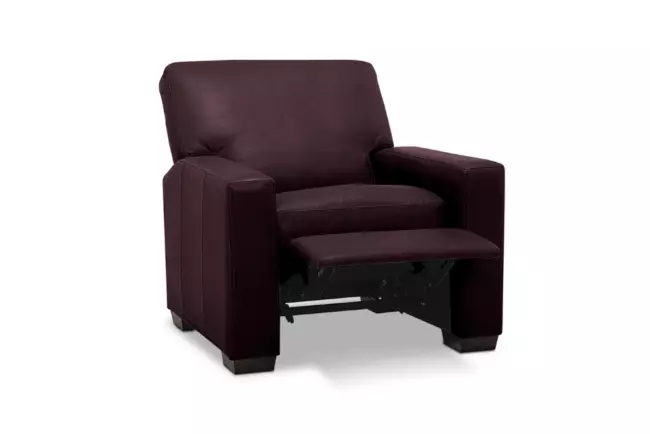 Deals Roundup 1: 5 Njira: Ennia 36 Leather Pushback Recliner