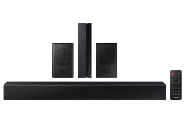 Deals 12:13 Optioun: Samsung 4ch Sound Bar mat Surround Sound Expansioun