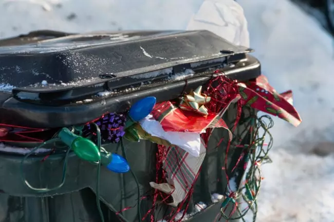 recicla els llums de Nadal