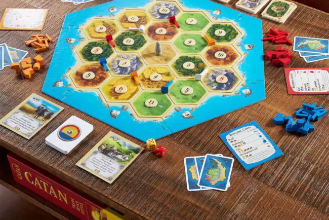 Opción Roundup 12:8: Juego de mesa Colonos de Catan