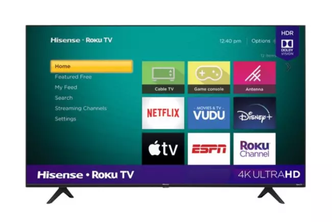 Akciós ajánlatok 10/18 opció: Hisense 58 Class 4K Roku Smart TV