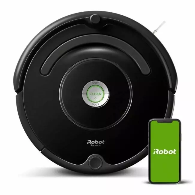 D'Roomba Black Friday Optioun: iRobot Roomba 675 Wi-Fi Connected Robot Vakuum