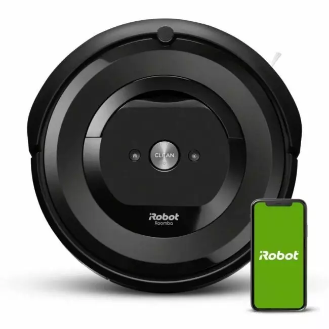 Zaɓin Baƙar fata na Roomba: iRobot Roomba e5 (5150) Wi-Fi Haɗin Robot Vacuum