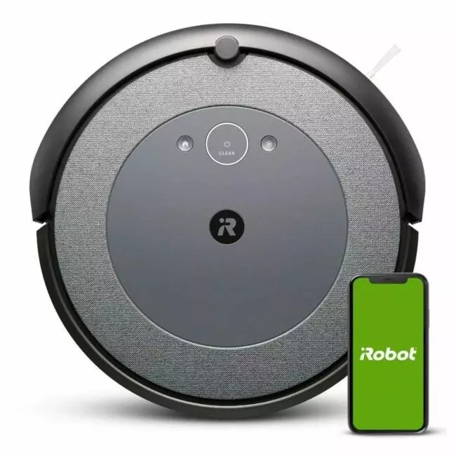 Roomba musta reede valik: iRobot Roomba i3 WiFi-ühendusega robottolmuimeja