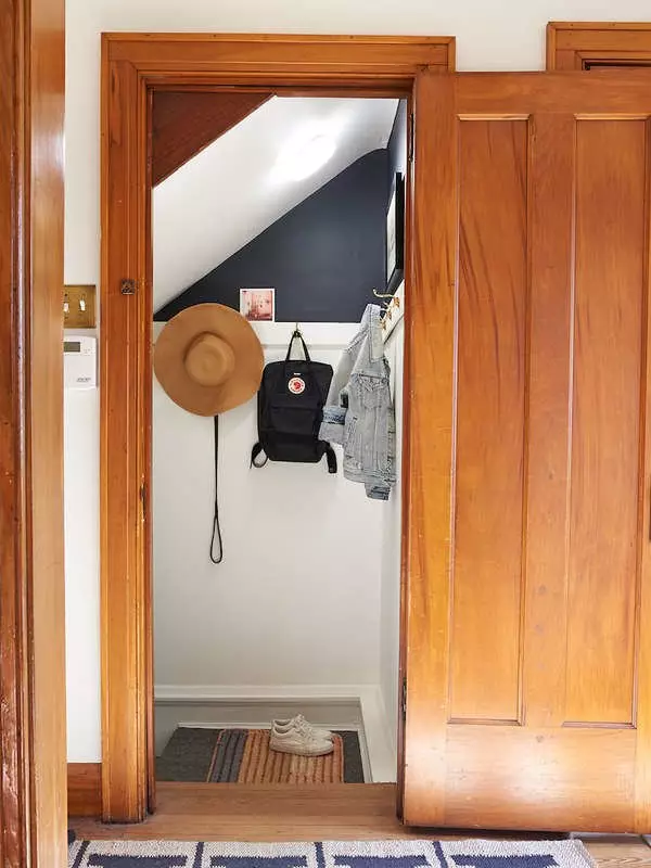 Stairwell Mudroom