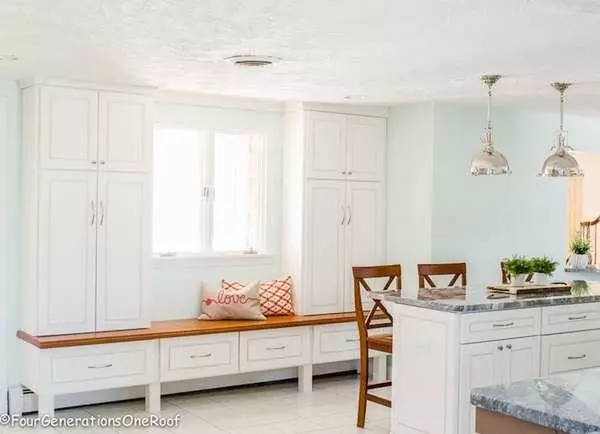 Mudroom Kitchen Combo