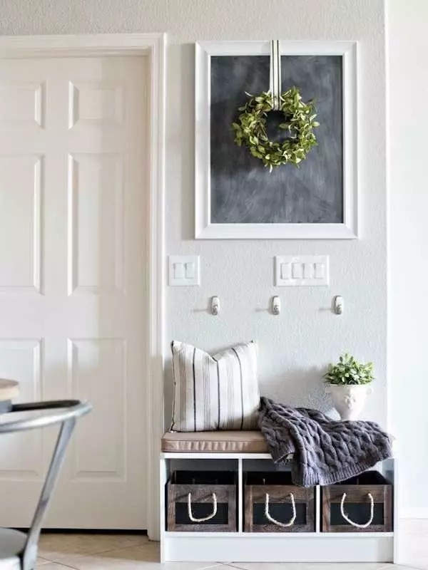 Makeshift Mudroom