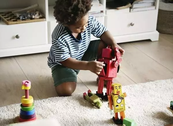 Bly i legetøj til børn