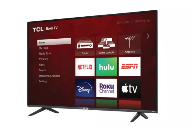 Deals Roundup Target 11:1 ជម្រើស៖ TCL 50 Class 4-Series 4K UHD HDR Smart Roku TV