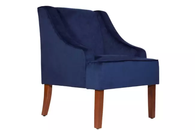 Aanbiedingen Roundup 10:12 Optie: Benzara Accent Chair met Swooping Arms