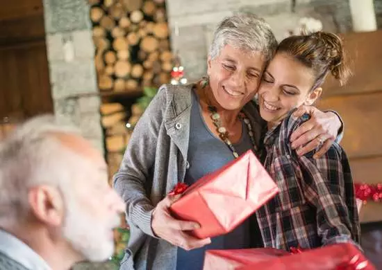 Intercambio de agasallos de Nadal