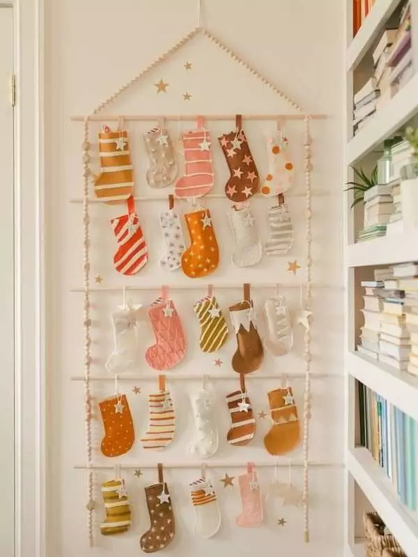 DIY adventski kalendar sa čarapama