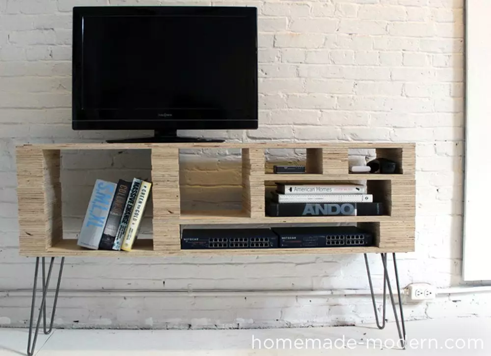 10 façons simples de construire votre propre meuble TV