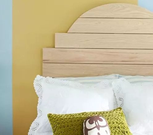 Tavolina krevati DIY - Tavolina e kokës e rrumbullakët
