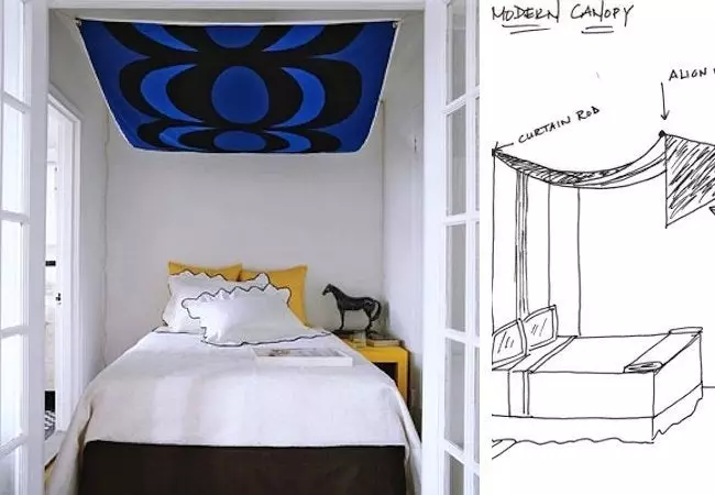 DIY Canopy Bed - Moderno