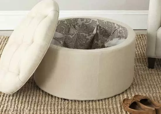 Shoe Storage Ottoman