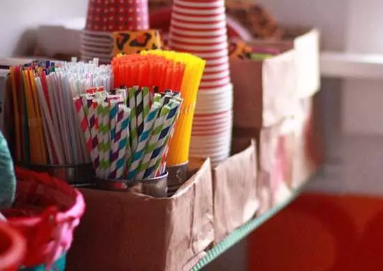 Easy Upcycled Kitchen Organizer