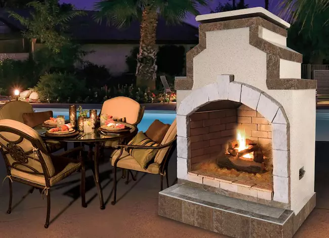 ideas de chimeneas al aire libre