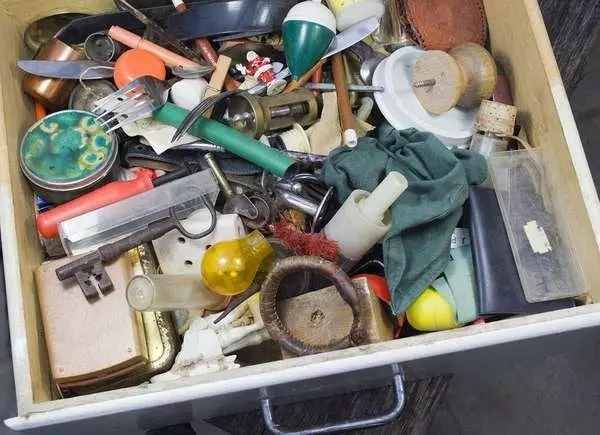 Declutter junk drawer