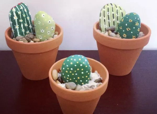 Rock Art Cactus