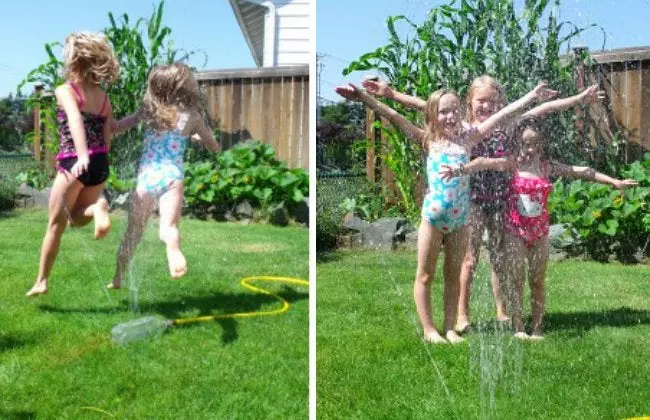 DIY sprinkler – lõbu tagaaias