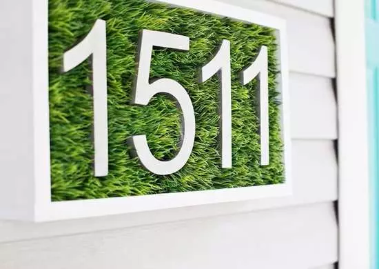 DIY huisnummers