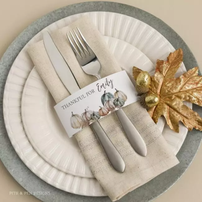 Dekorasi Thanksgiving DIY