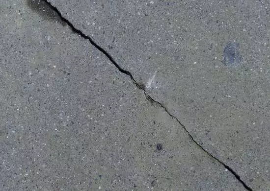 Cracked Concrete Sidewalk