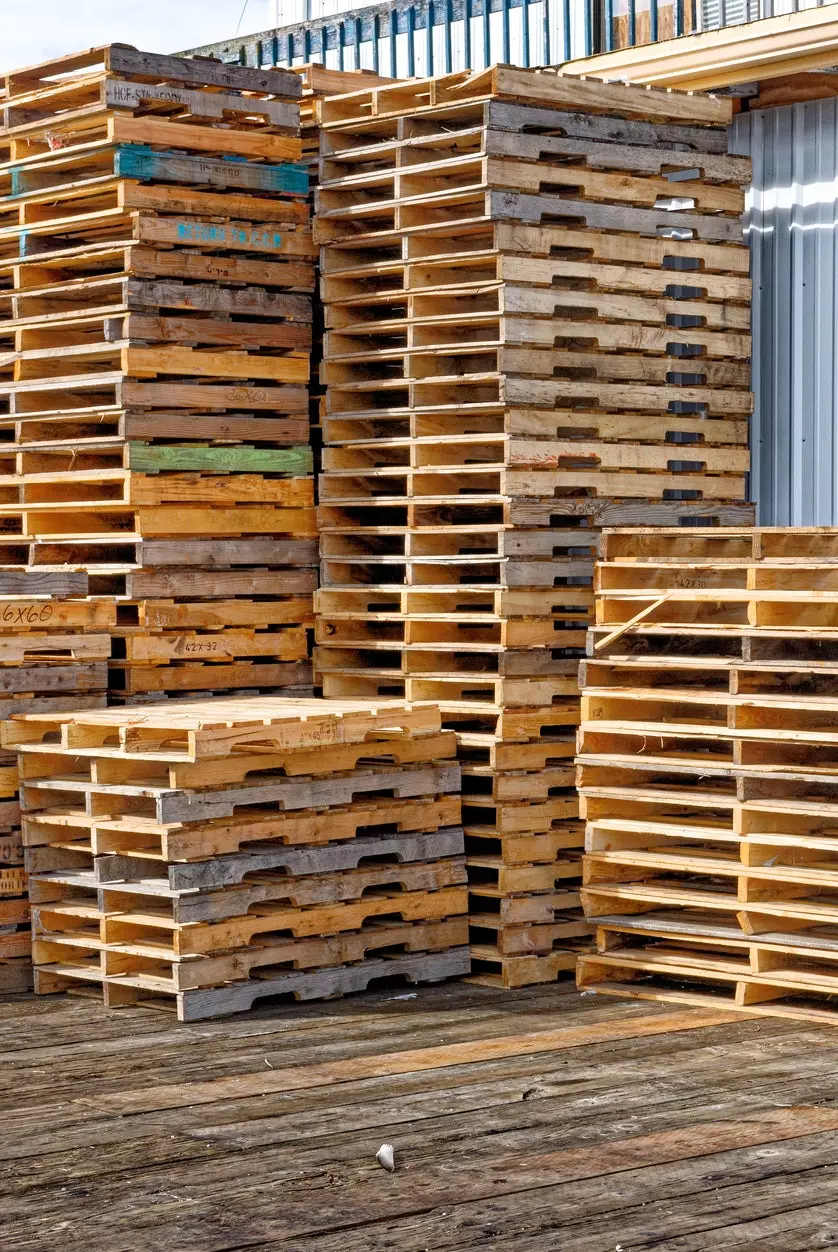 Jiri pallets mgbe ọnụ ahịa osisi dị elu