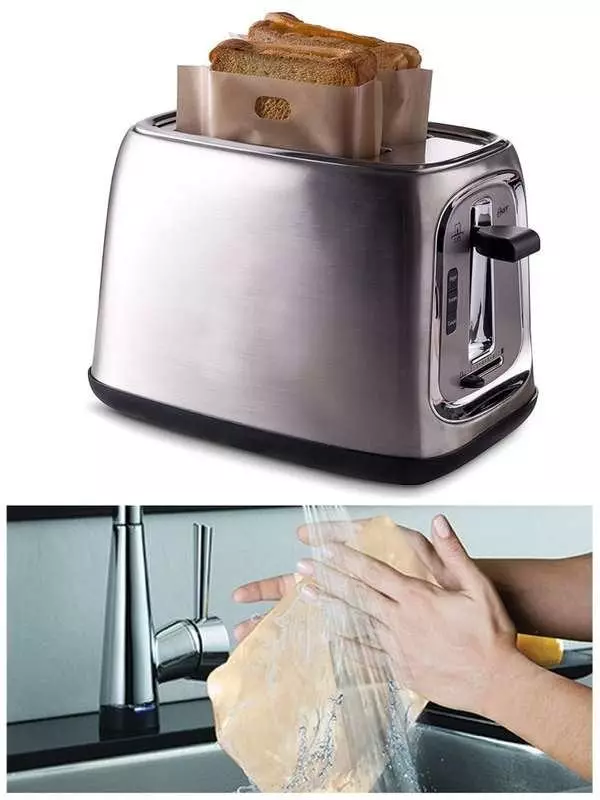 Toaster ሳንድዊች ቦርሳዎች