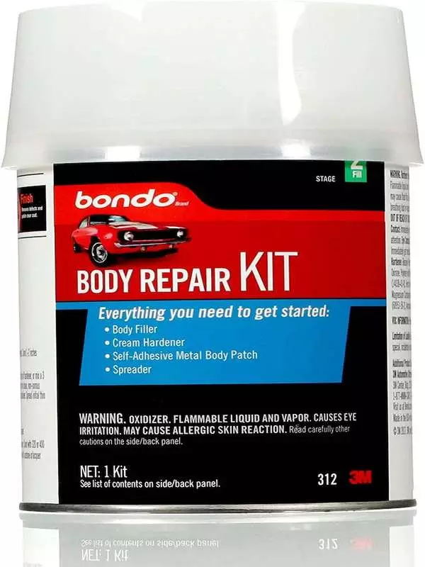 bondo body repair kit