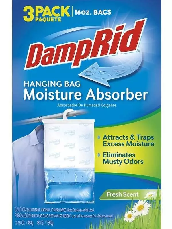 DampRid ตัวดูดซับความชื้นแบบแขวนกระเป๋า