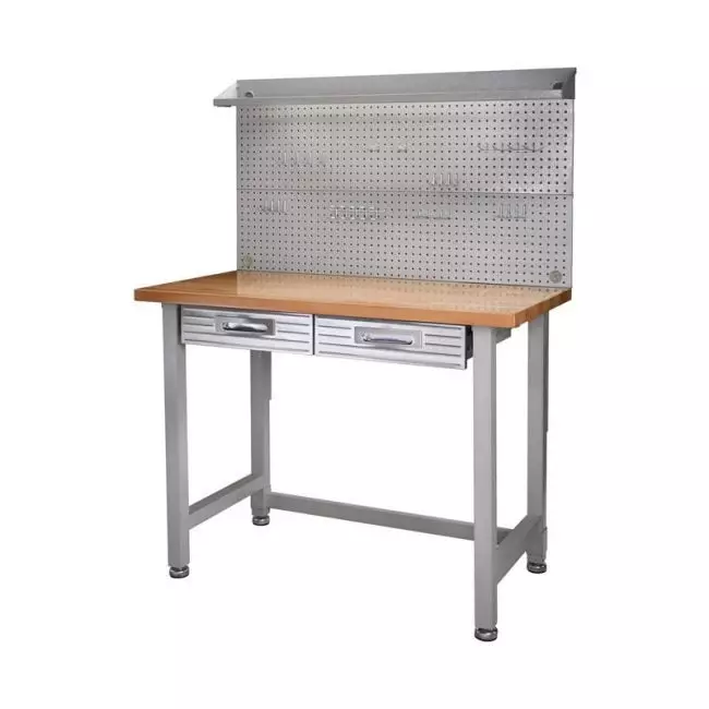 အကောင်းဆုံး Workbench ရွေးချယ်မှု- Seville Classics UltraHD Lighted Workbench